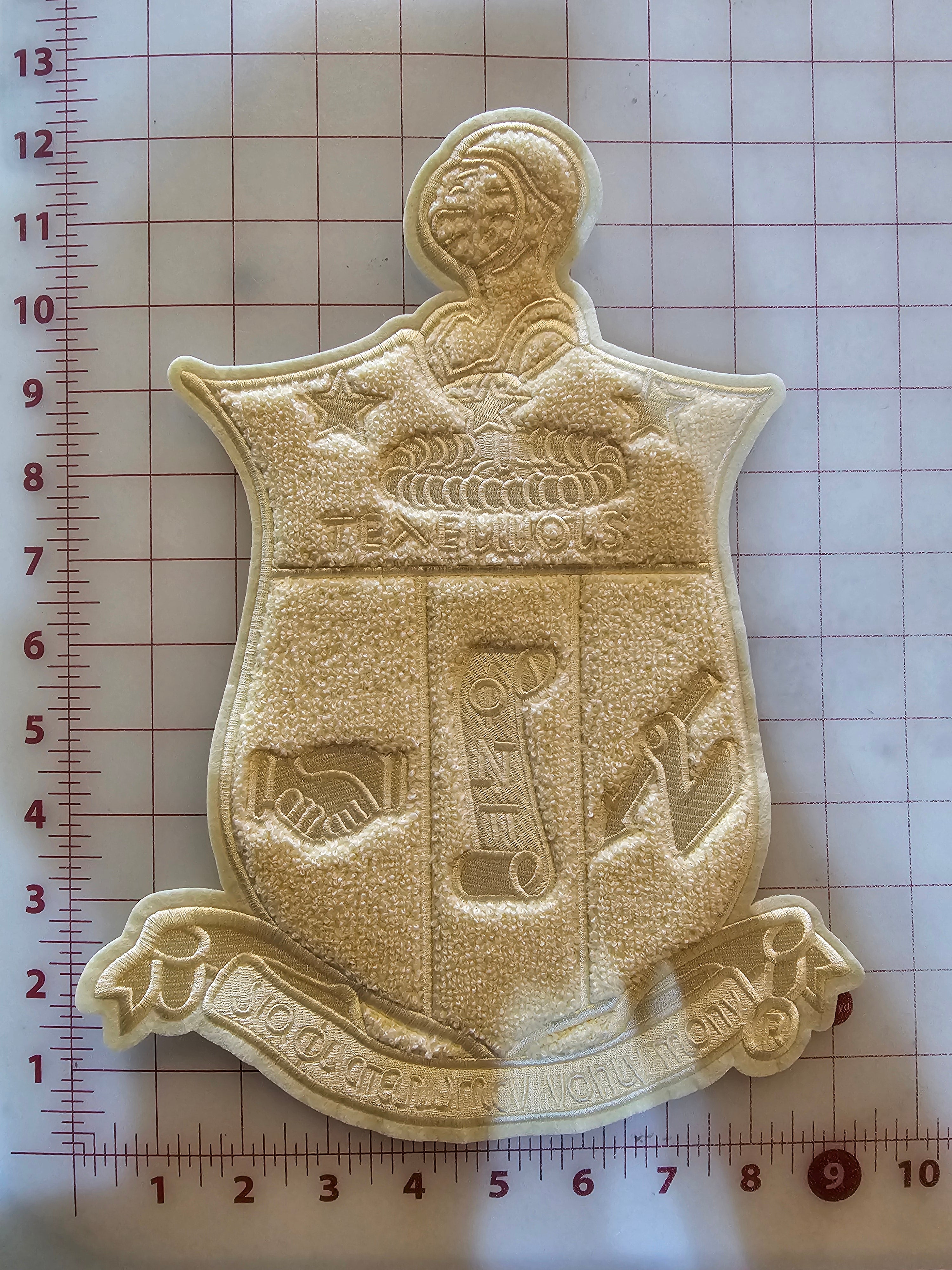 K013 - Cream Monochrome Patch – 4Klub by W.E. Lusain