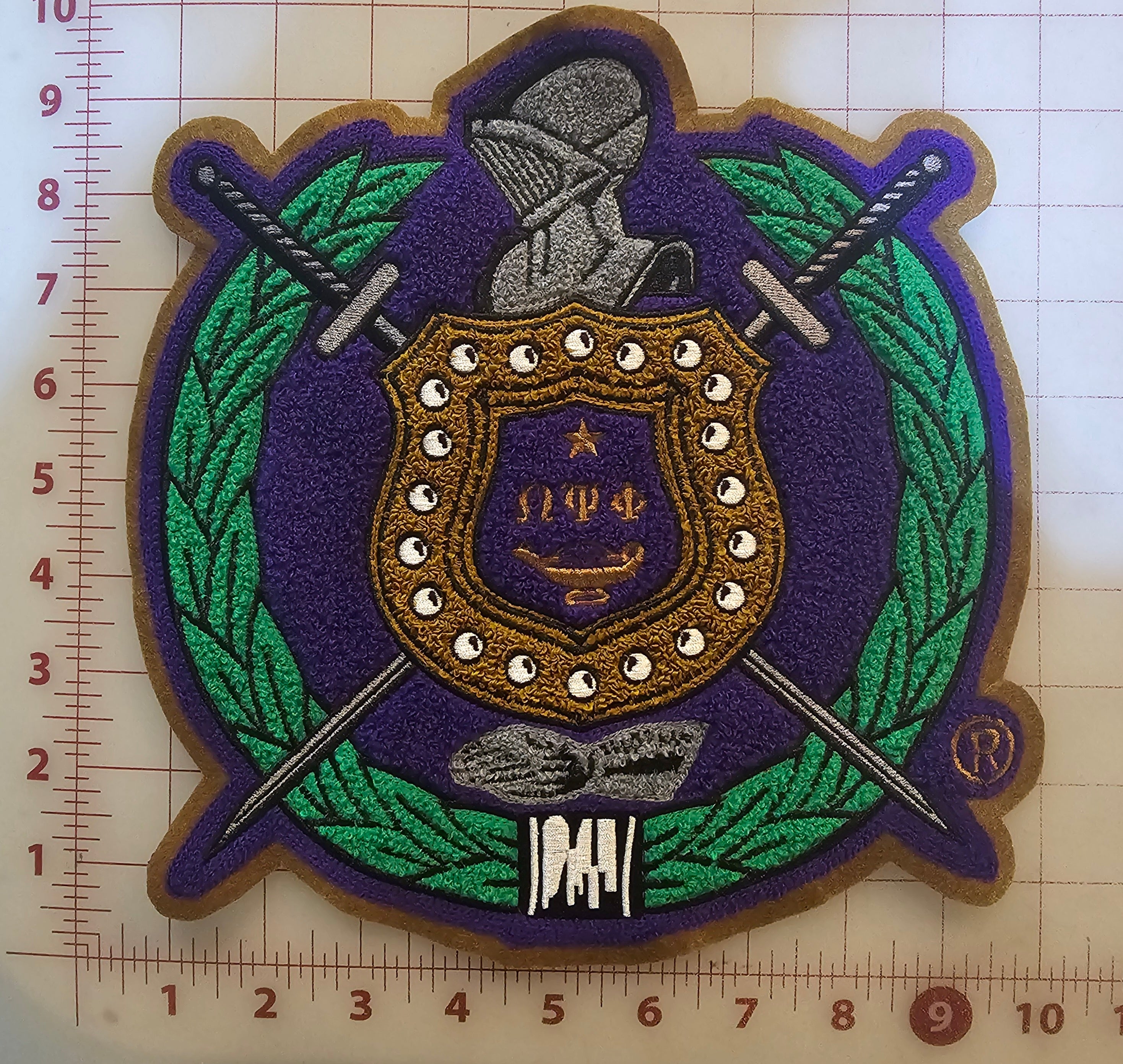 Q001 - Omega Shield - large – 4Klub by W.E. Lusain