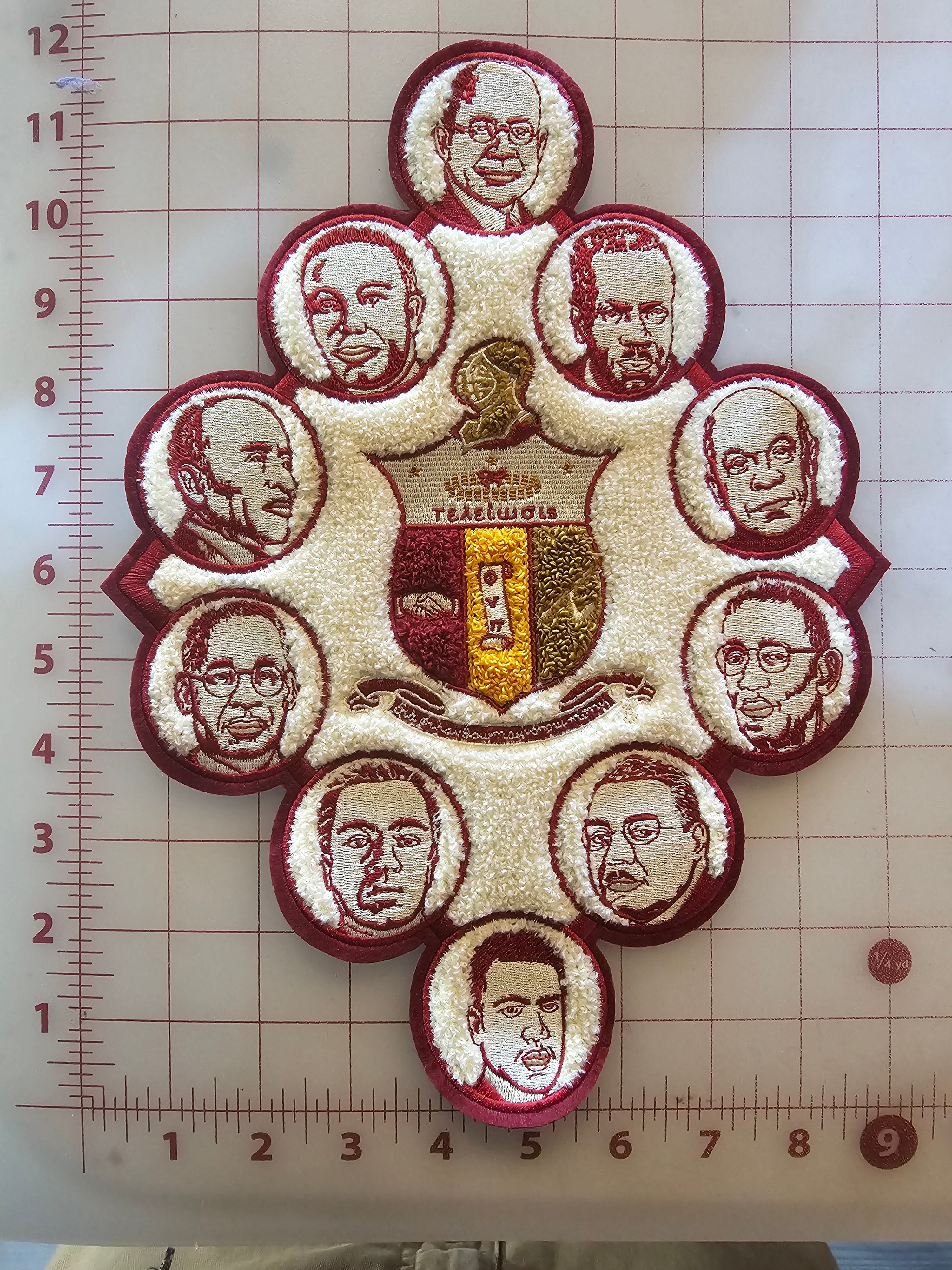 K010 - Ten Founders Patch – 4Klub by W.E. Lusain