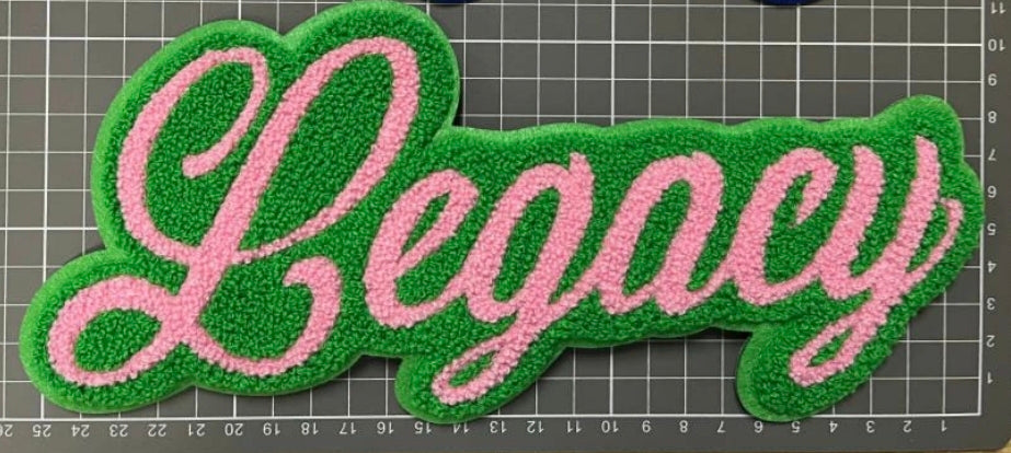 Legacy Patch - 10" wide – 4Klub by W.E. Lusain