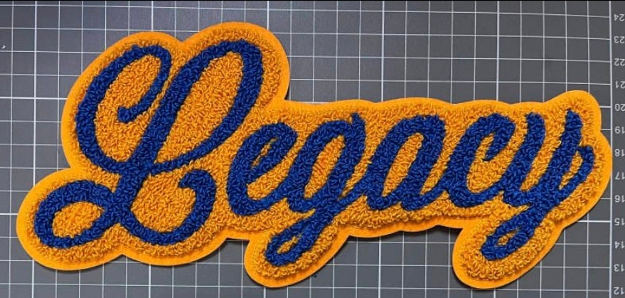 Legacy Patch - 10" wide – 4Klub by W.E. Lusain