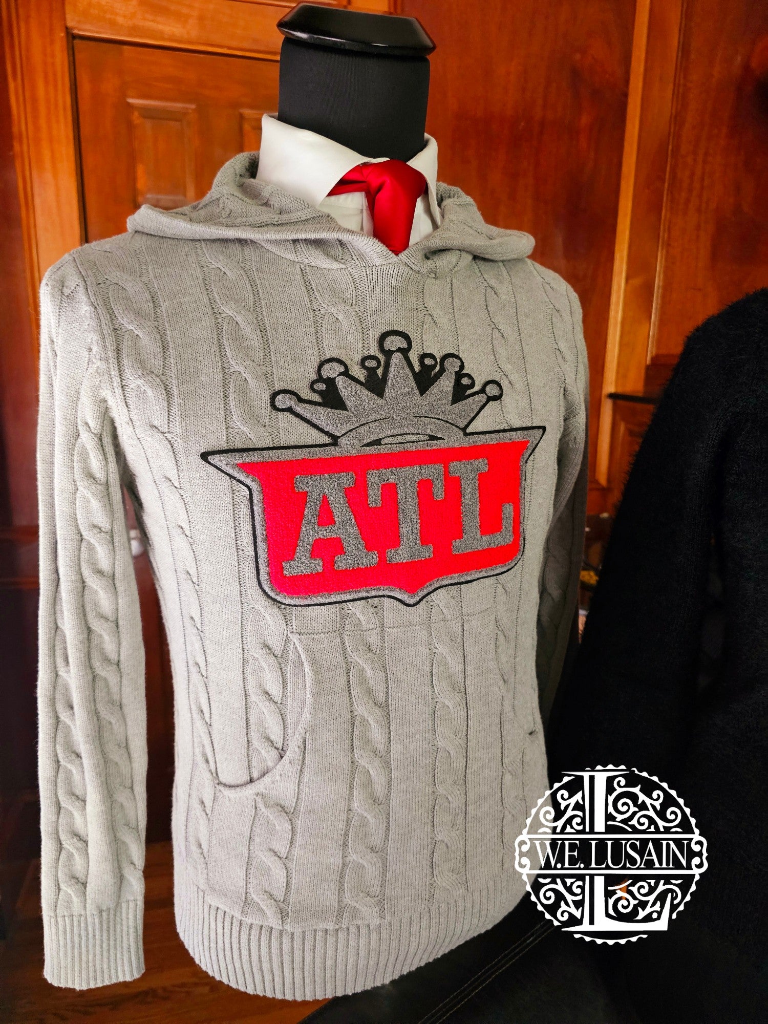 Atlanta Cable Knit Hoodie – 4Klub by W.E. Lusain