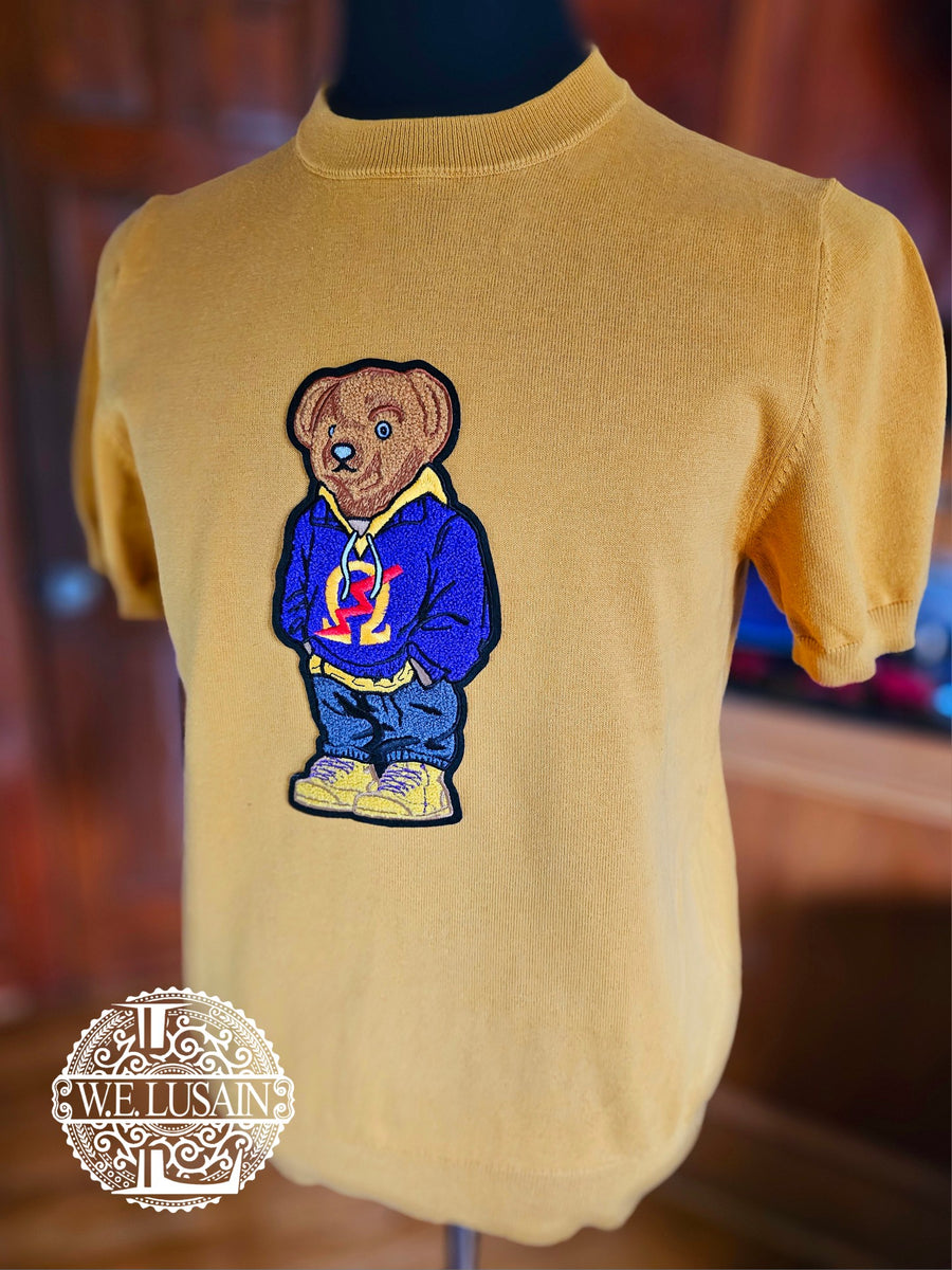 Omega Bear Knit Tshirt – 4Klub by W.E. Lusain