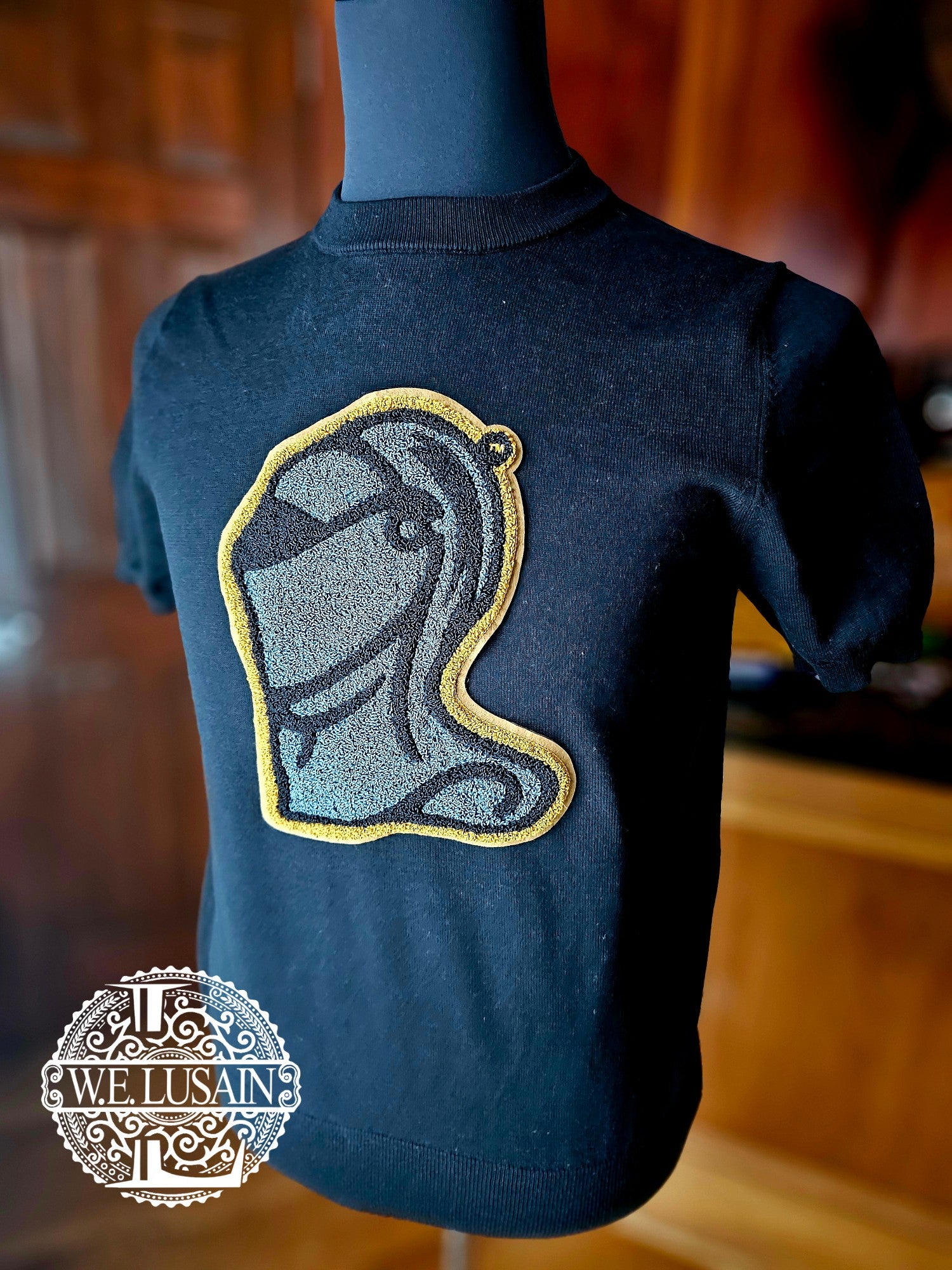 Knight T-shirt (Black or Gold) – 4Klub by W.E. Lusain