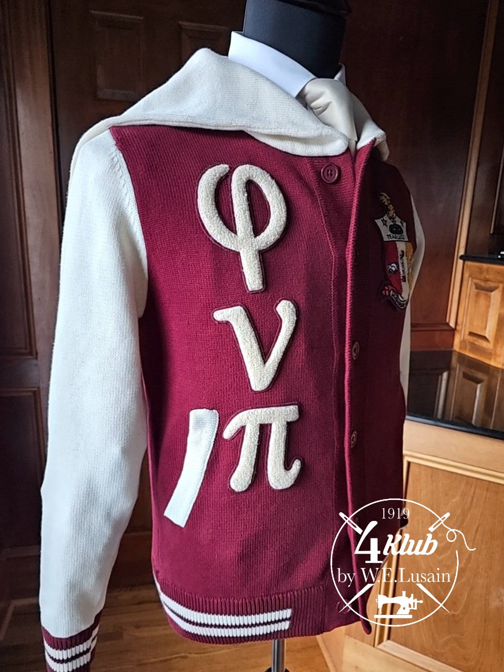 Krimson Varsity w/ Hood – 4Klub by W.E. Lusain