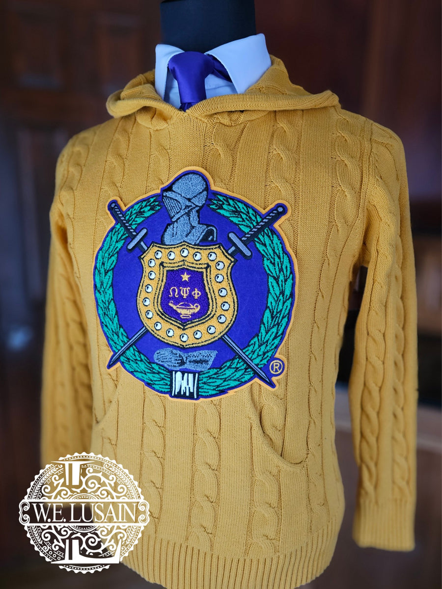 Gold Cable Hoodie – 4Klub by W.E. Lusain