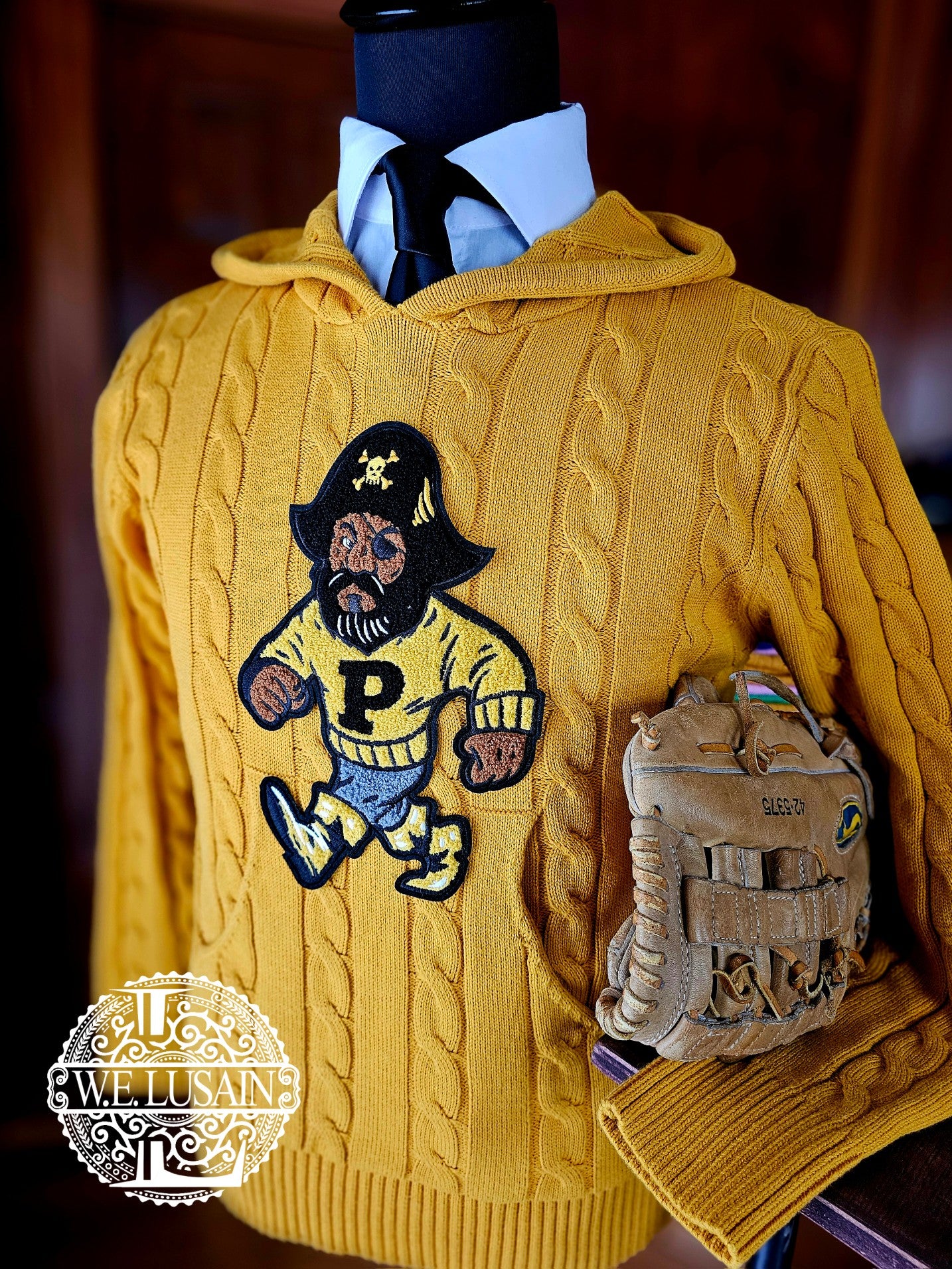 Pittsburgh Gold Hoodie 3 – 4Klub by W.E. Lusain