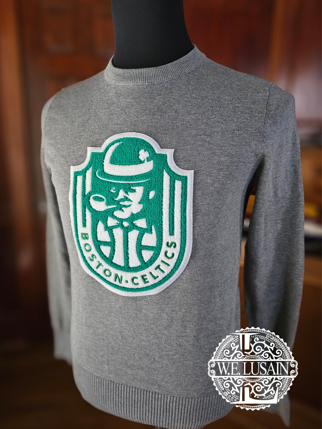 Boston Gray Sweater – 4Klub by W.E. Lusain