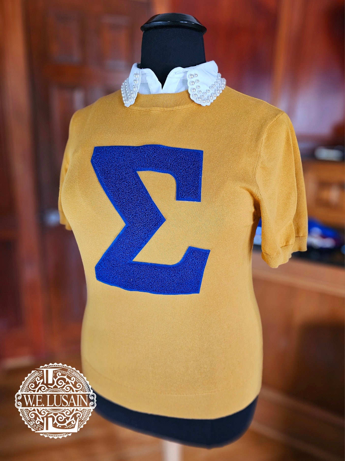 Sigma Gold Knit Tshirt – 4Klub by W.E. Lusain