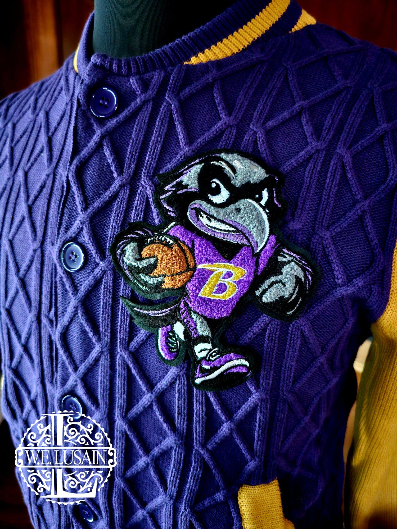 Baltimore Varsity Sweater – 4Klub by W.E. Lusain