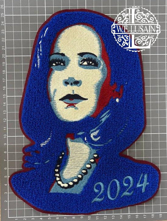 B011 - Harris Blue Patch – 4Klub by W.E. Lusain