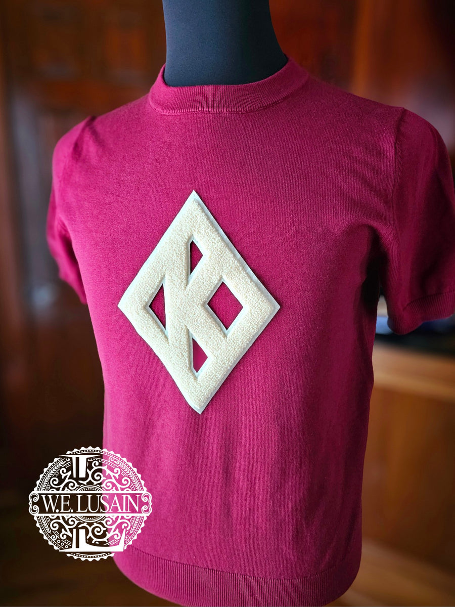 Build Your Own Knit Tshirt (Crimson) – 4Klub by W.E. Lusain