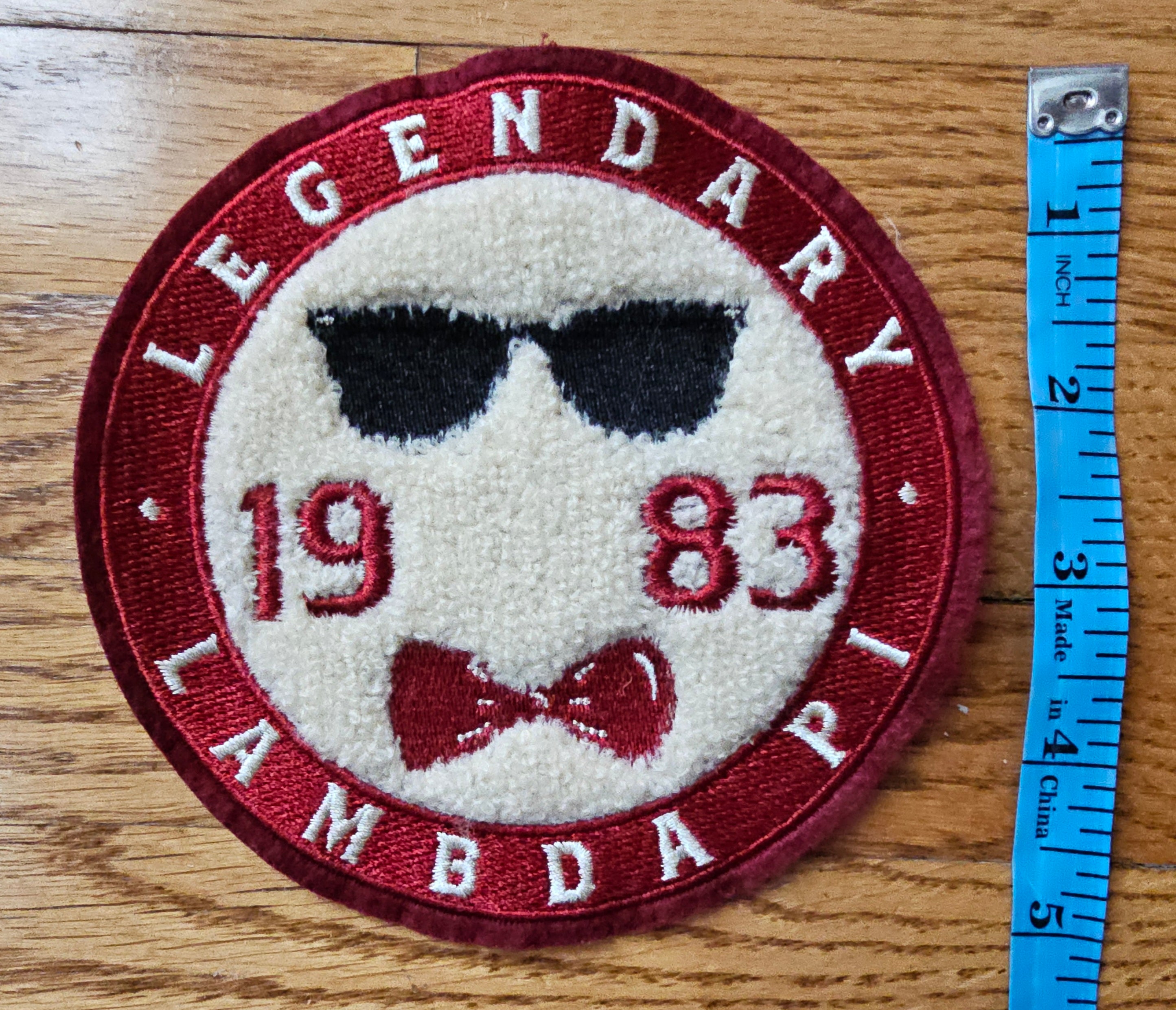 Lambda Pi Patch – 4Klub by W.E. Lusain