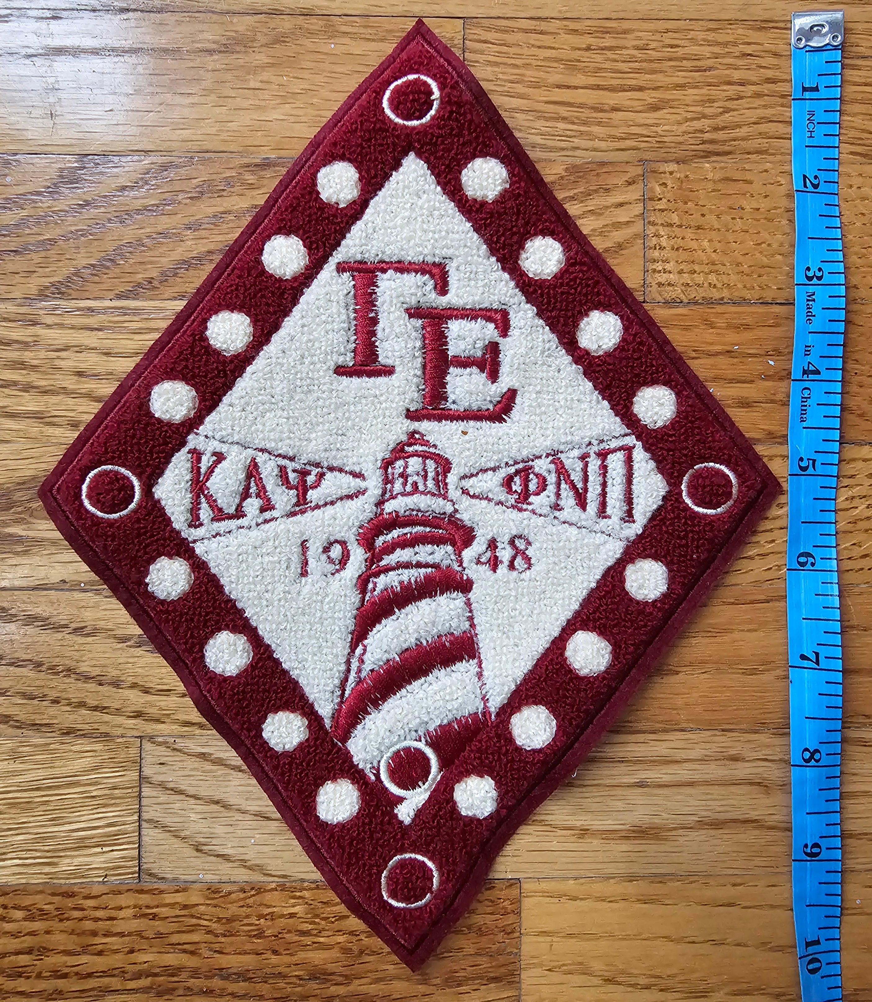 Gamma Epsilon Large Patch – 4Klub by W.E. Lusain